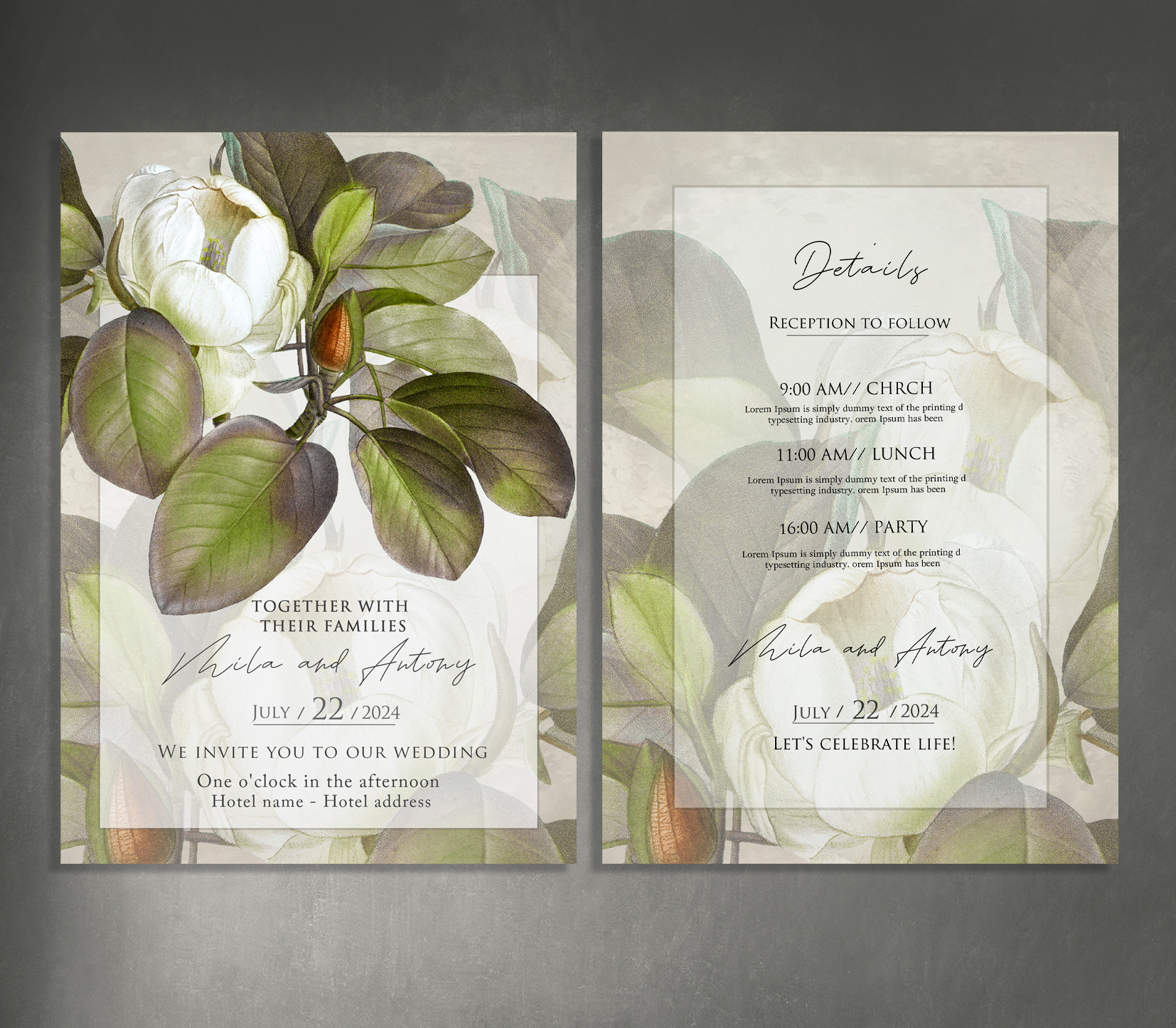 Photo Print House. Birthday invitation templates